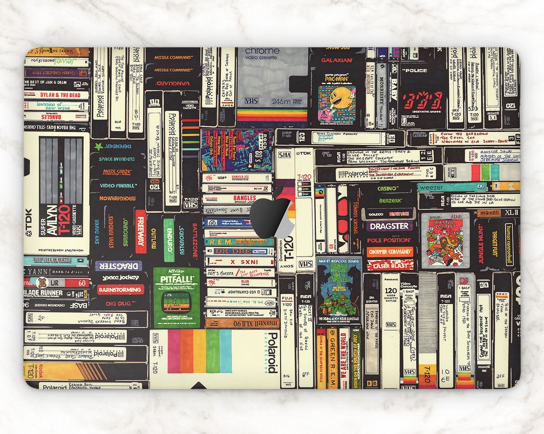 Retro Laptop Decal Mac Pro 15 Skin Tape Cassette MacBook Air 13 Inch ...