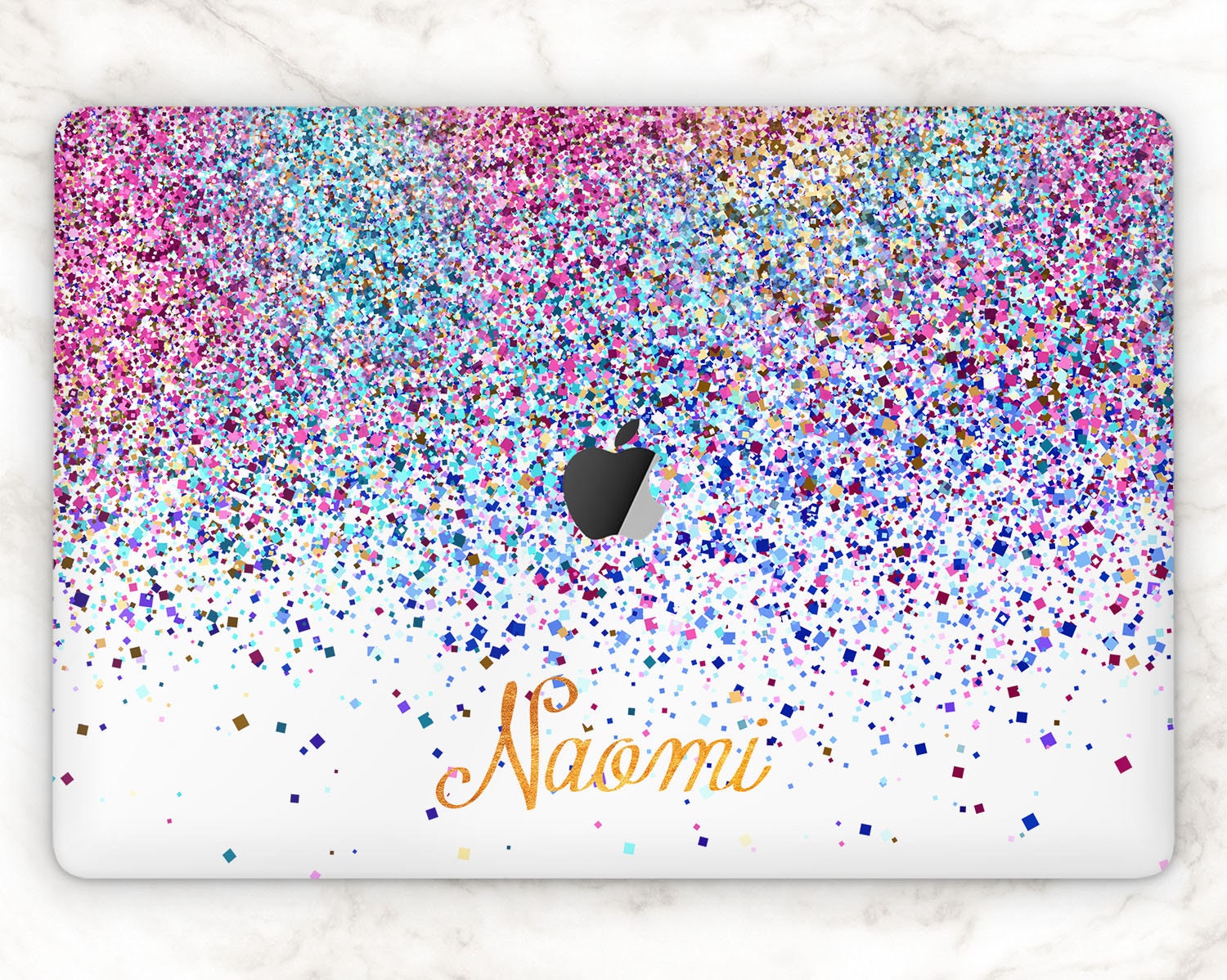 Custom Laptop Decal Macbook Air 13 Sticker Confetti Mac Book - Etsy