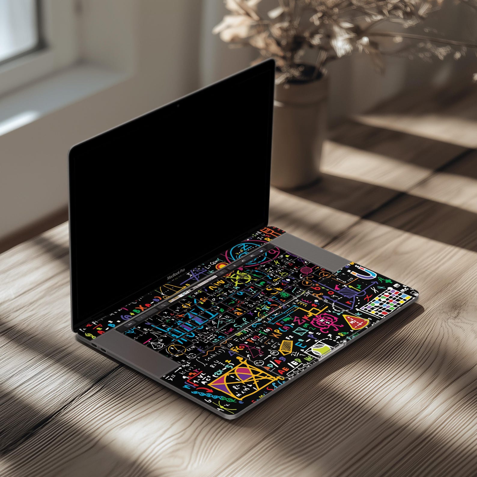 MacBook Skin Science Mac Pro 15 Skin M2 M3 M4 Decal Nerdy Doctor Gift ...