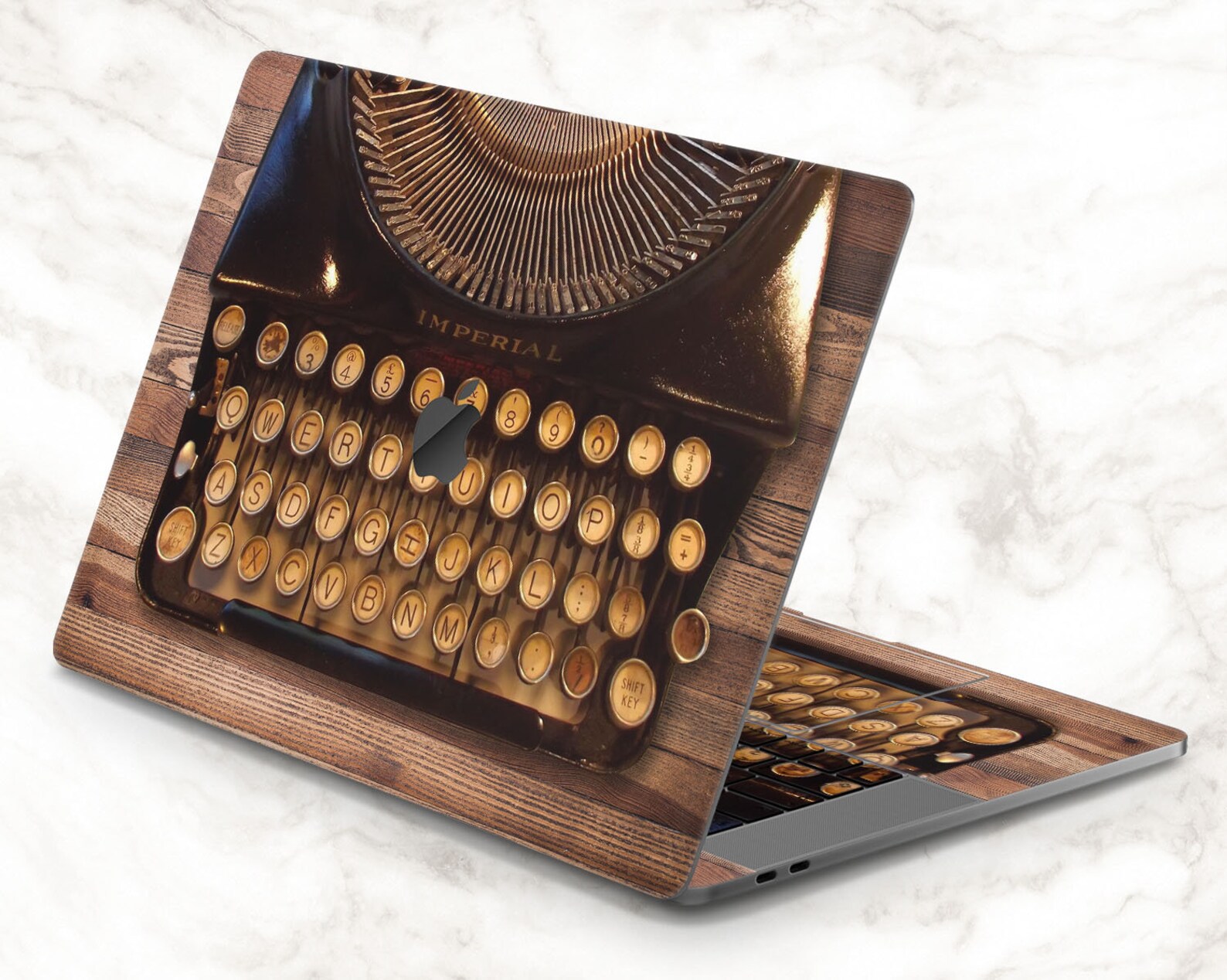Vintage Macbook Skin Mac Pro 15 Decal Retro Typewriter Macbook - Etsy