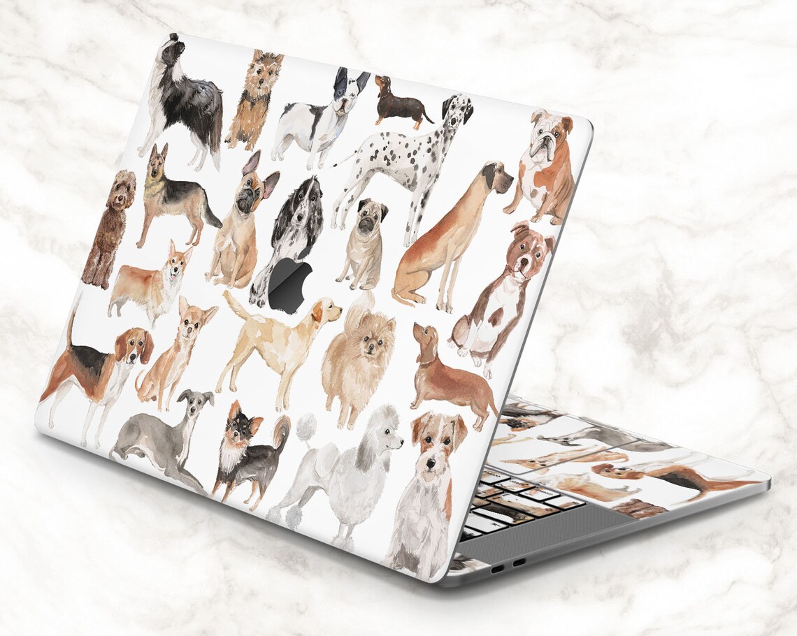 Dog Breeds 2019 Macbook Pro 16 Pets Owner Gift Mac Air 13 | Etsy