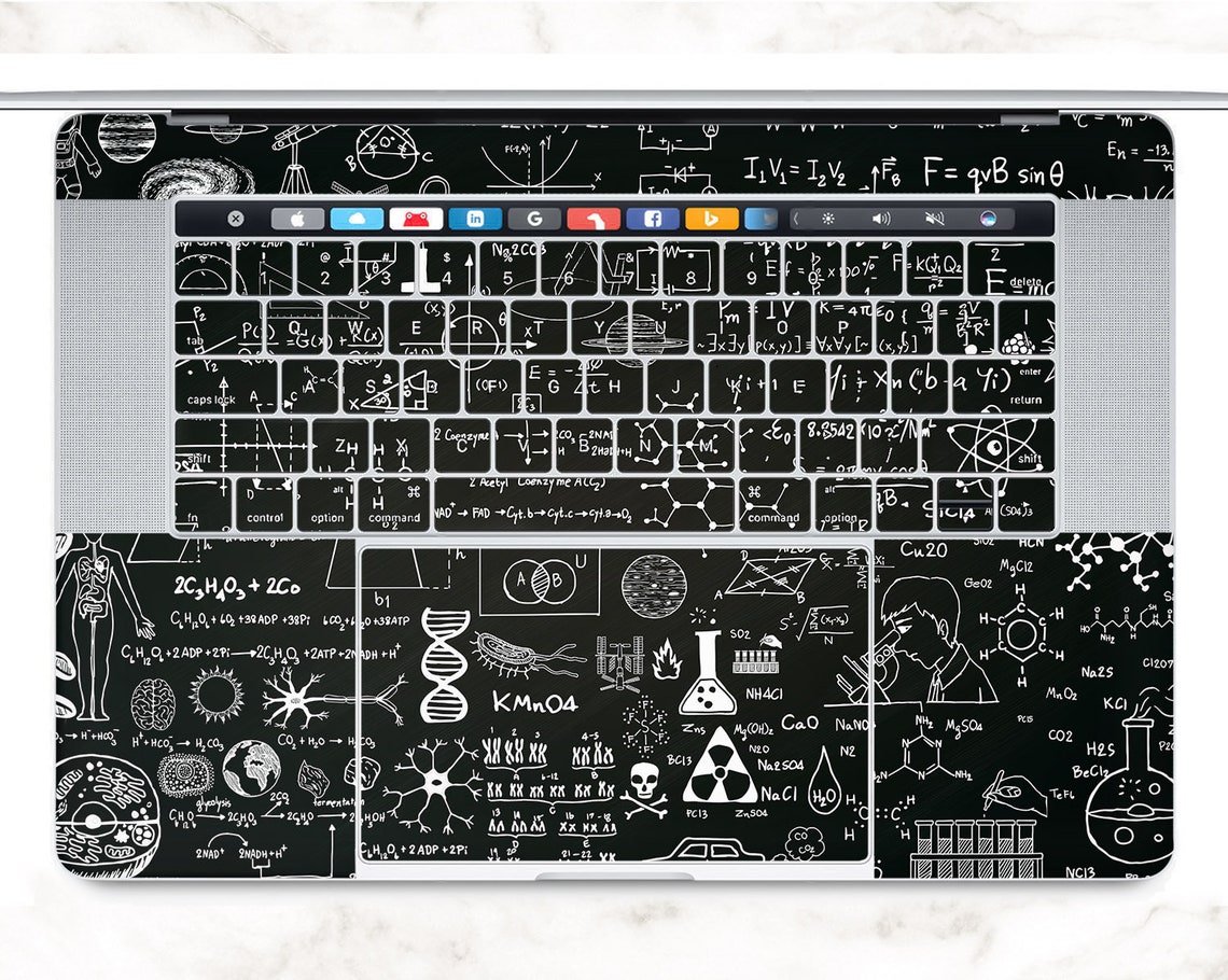 Math Macbook Skin Macbook Pro 15 Cover Nerd Laptop Skin Mac | Etsy