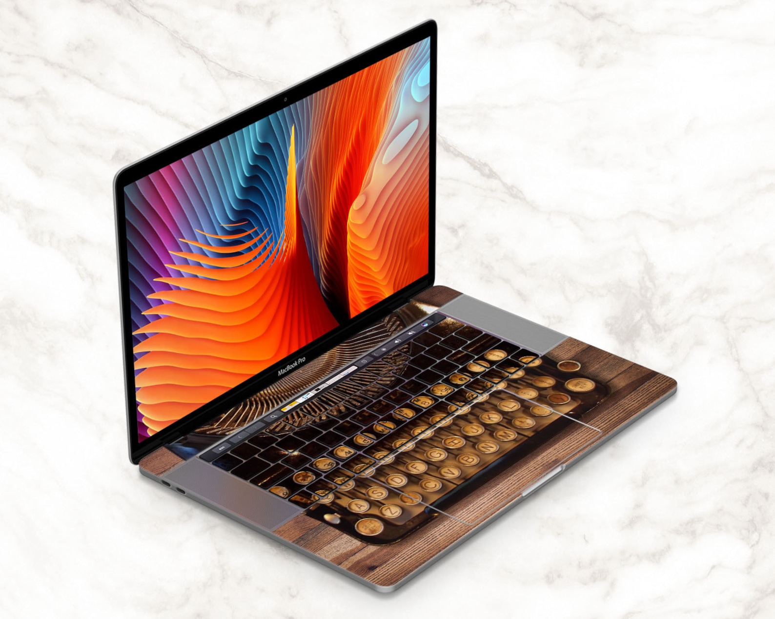 Vintage Macbook Skin Mac Pro 15 Decal Retro Typewriter Macbook - Etsy