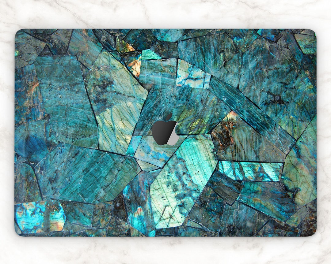 Crystal MacBook Skin Mac 15 Inch Decal Labradorite Stone Skin MacBook ...