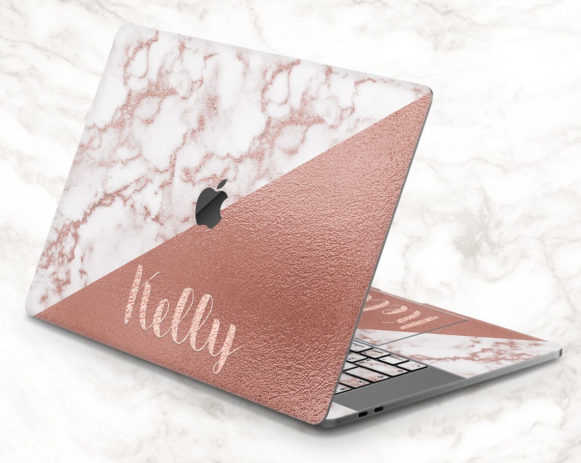 Custom Macbook Skin 15 Inch Laptop Cover Mac Marble Decal 16 | Etsy