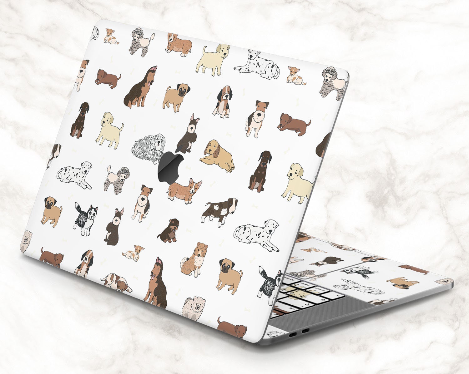 Kawaii Dogs Mac Book Air 13 Skin Animal Macbook Pro 15 Cover - Etsy