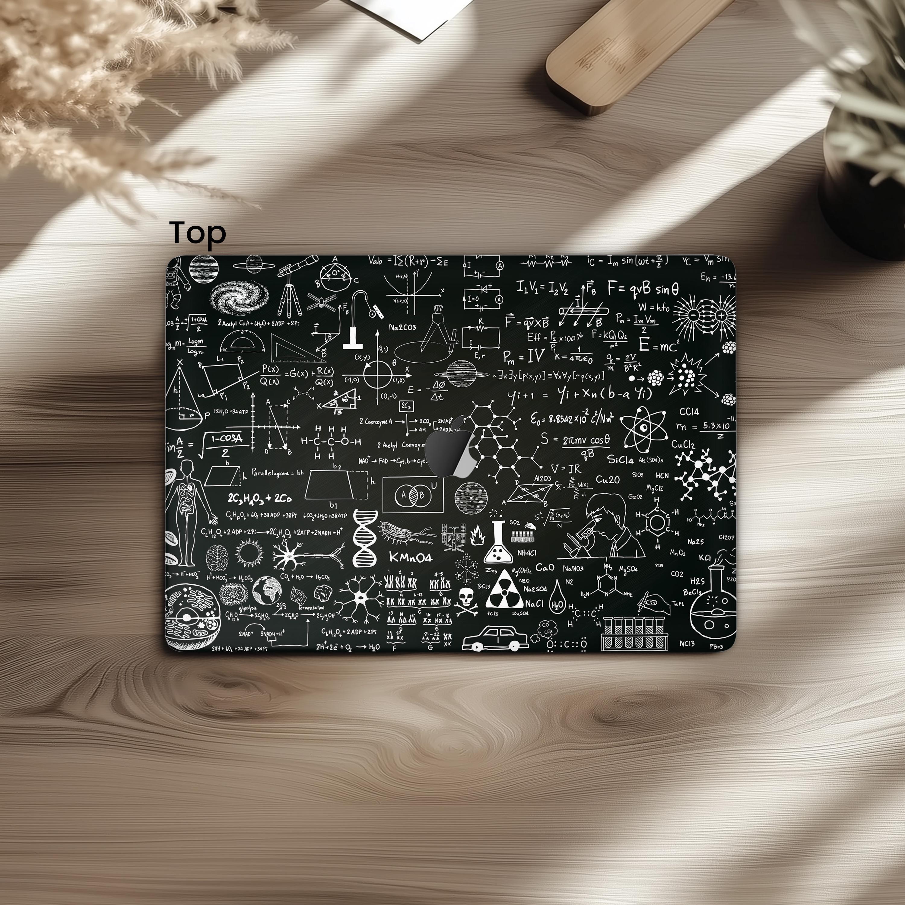 Math MacBook Skin Mac Book Air 15 Cover Nerdy Laptop Pro 16 Inch M4 M3 ...
