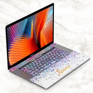 Custom Laptop Decal MacBook Air 13 Sticker Confetti Mac Book 2021 M1 ...