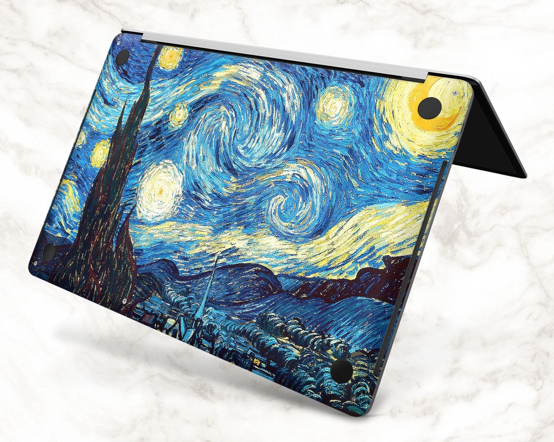 Van Gogh Macbook Mac Air 13 Cover Starry Night Macbook 16 - Etsy