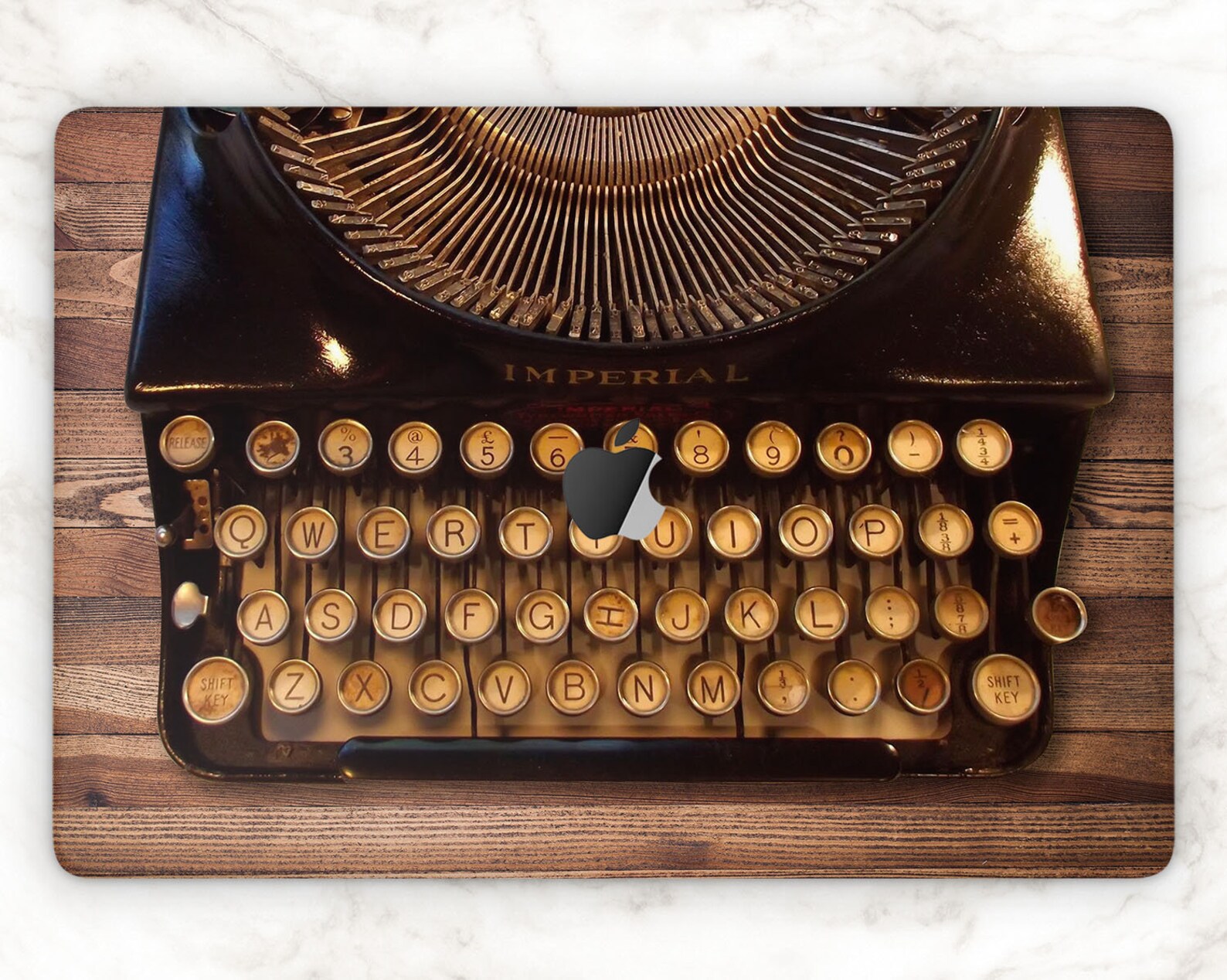 Vintage Macbook Skin Mac Pro 15 Decal Retro Typewriter Macbook - Etsy