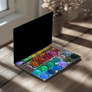 Palette of Colors MacBook Pro 15 Skin Colorful M4 M3 M2 Creative Mac ...