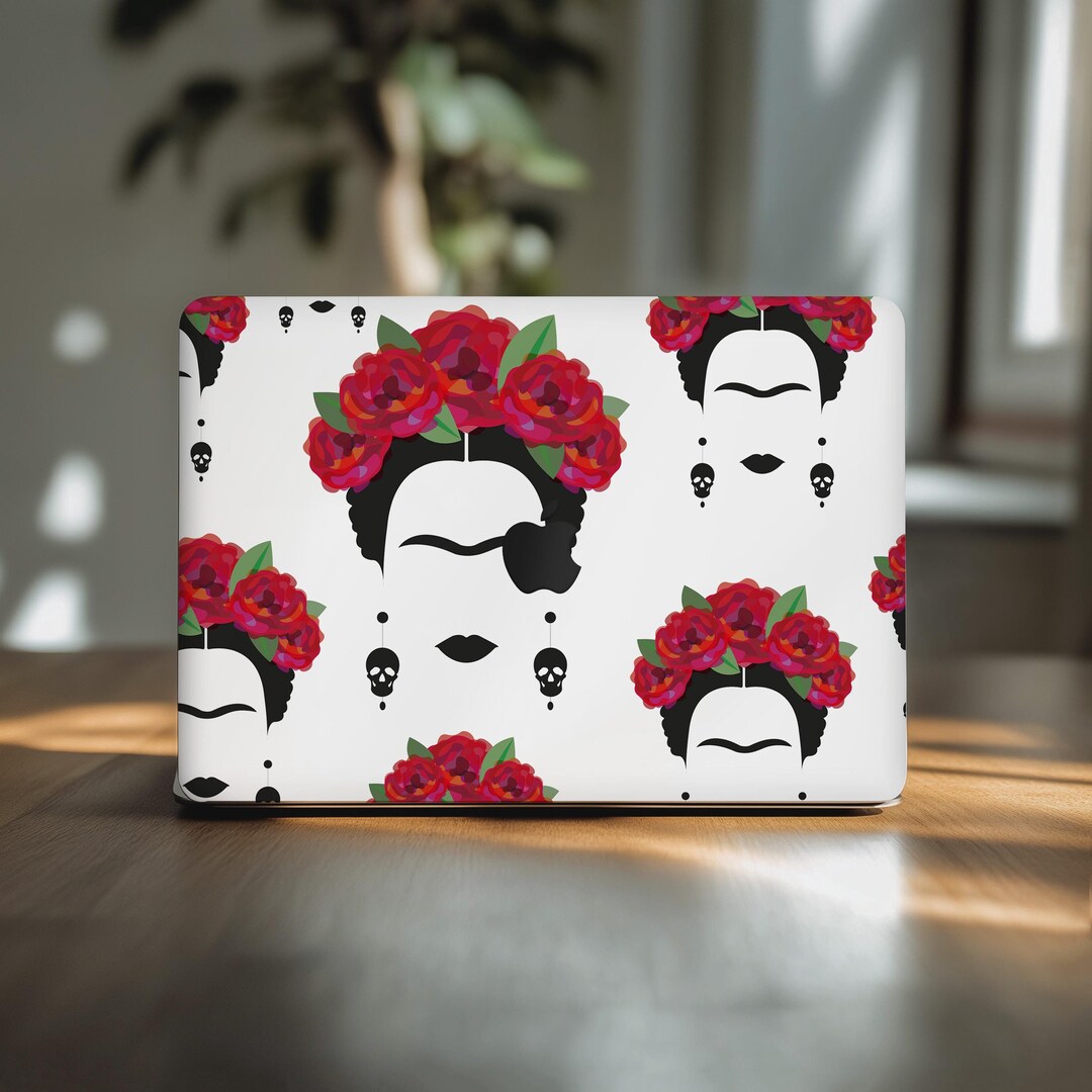Frida Laptop Skin MacBook Pro 15 Inch Red Roses Mac Book Air 13 Apple ...