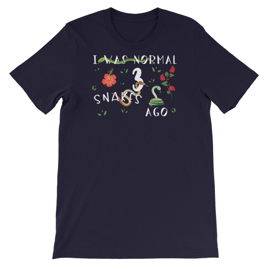 Snake T Shirt for Snake Lovers, Great Snake Lover Gift for Women and ...