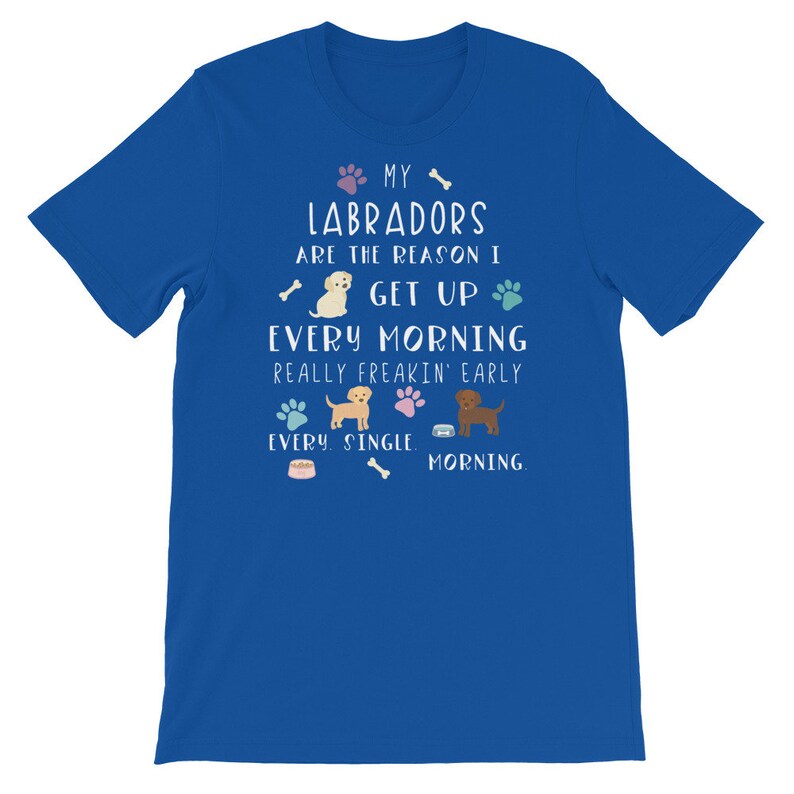 Funny Labrador Shirt, Women Men, Labrador Lover Gift, Labrador T-shirt ...