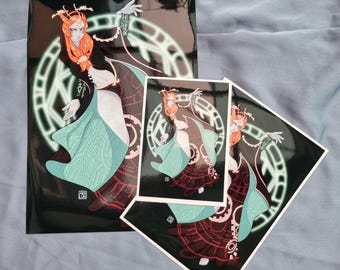 Midna Legend of Zelda 3d Print Paint Commission Furry Twilight Princess ...