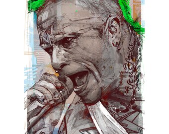 Keith Flint Art - Etsy