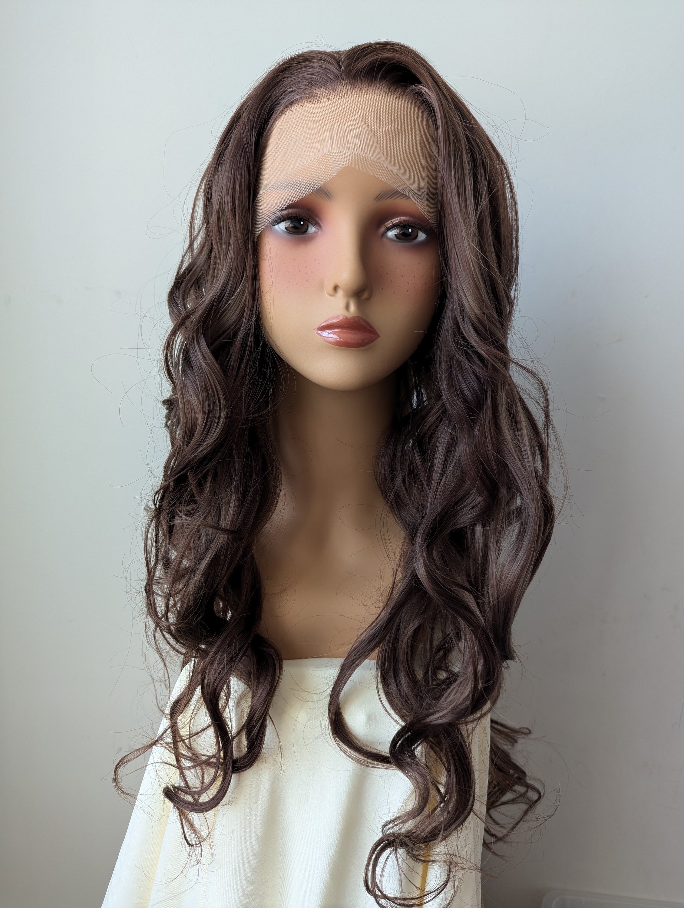 LACE FRONT Synthetic Hair Wigs - Etsy