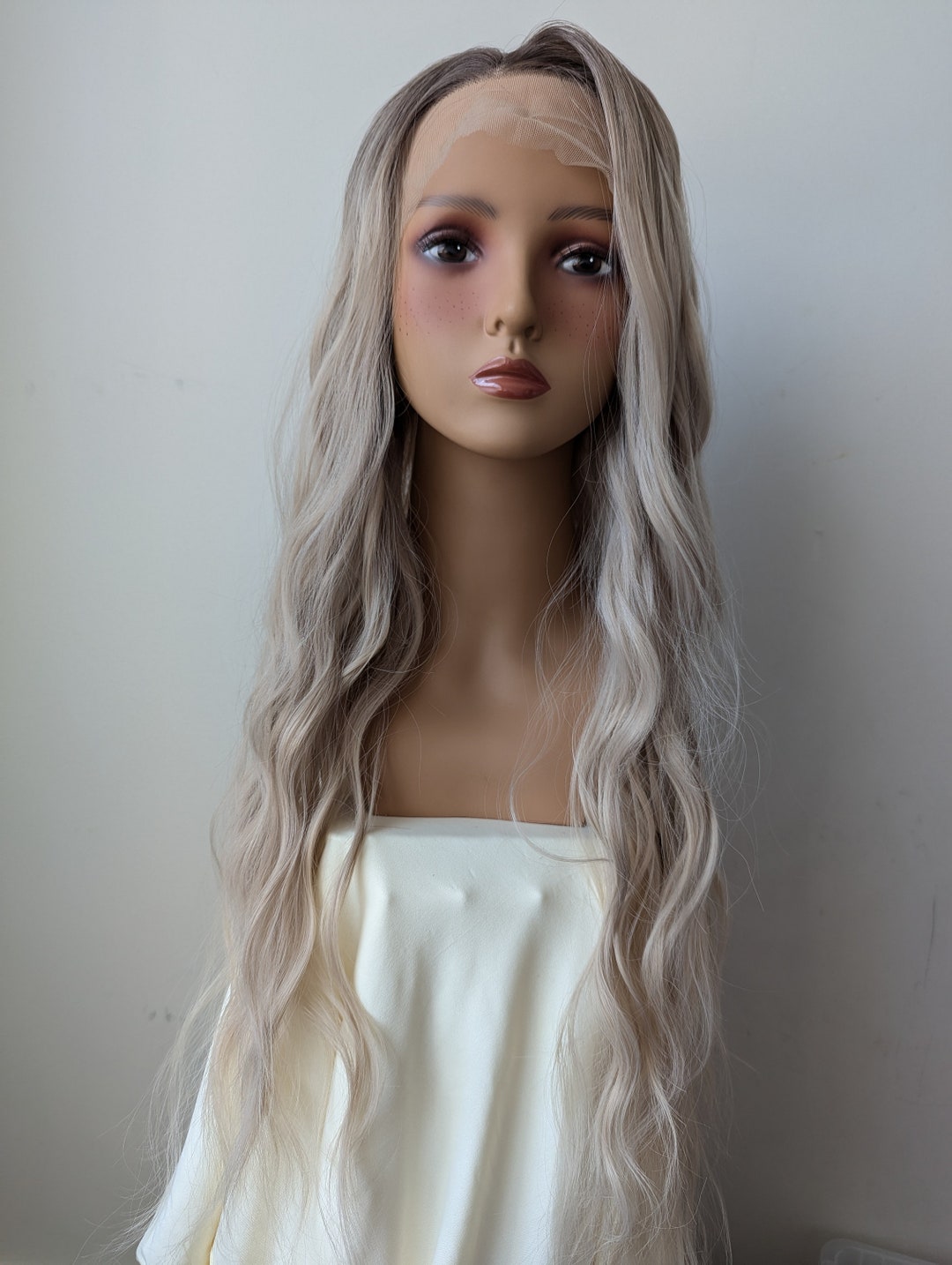 LACE FRONT Synthetic Hair Wigs - Etsy