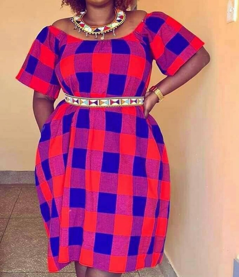 African Maasai Shuka| Strippedmaasai Shuka|kenyan Kikoy |african Print ...