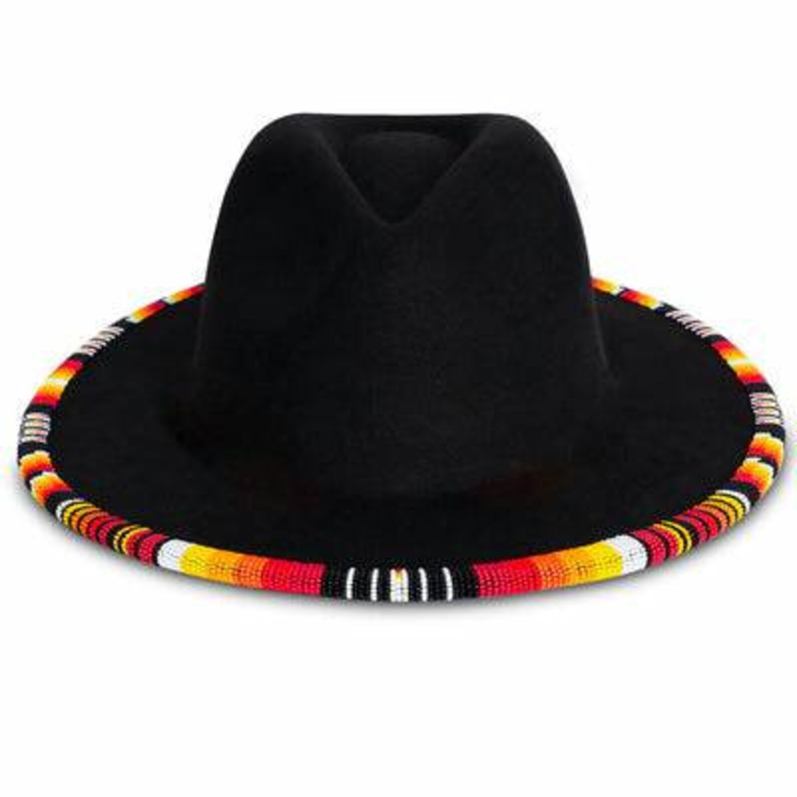 Beaded Fedora Hat ,fedora Fashion,summer Hats, Zulu Beaded Hat, Beaded ...