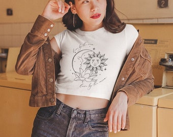Moon Crop Top - Etsy