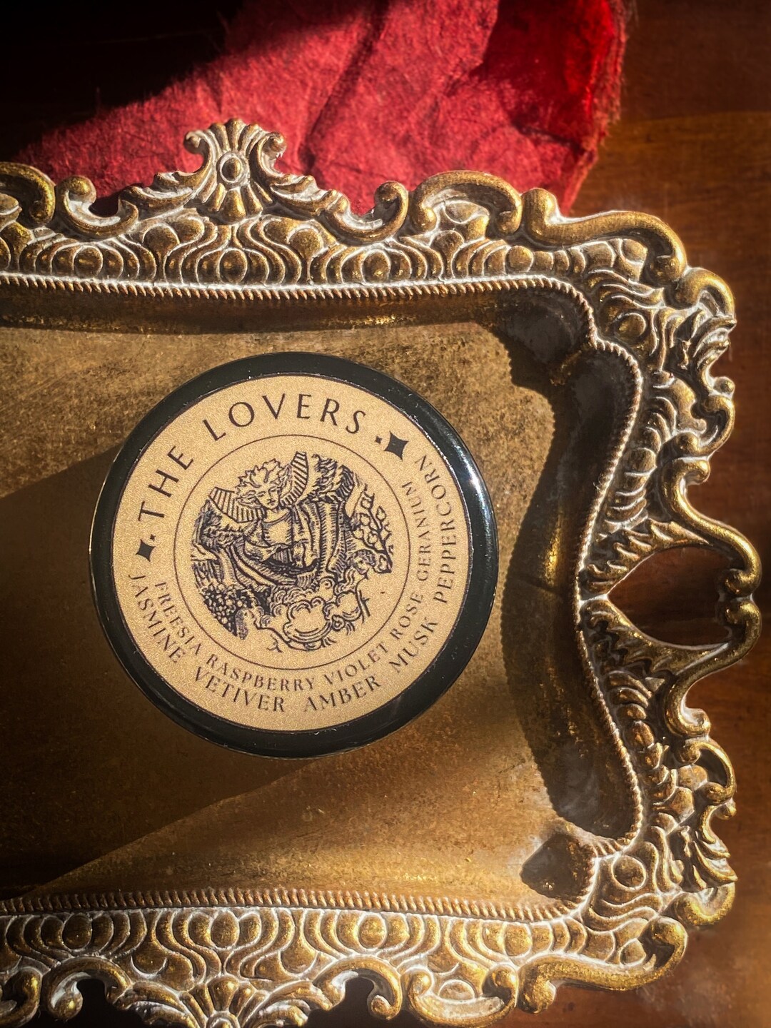 The Lovers Beeswax Solid Perfume Tarot Collection-major - Etsy