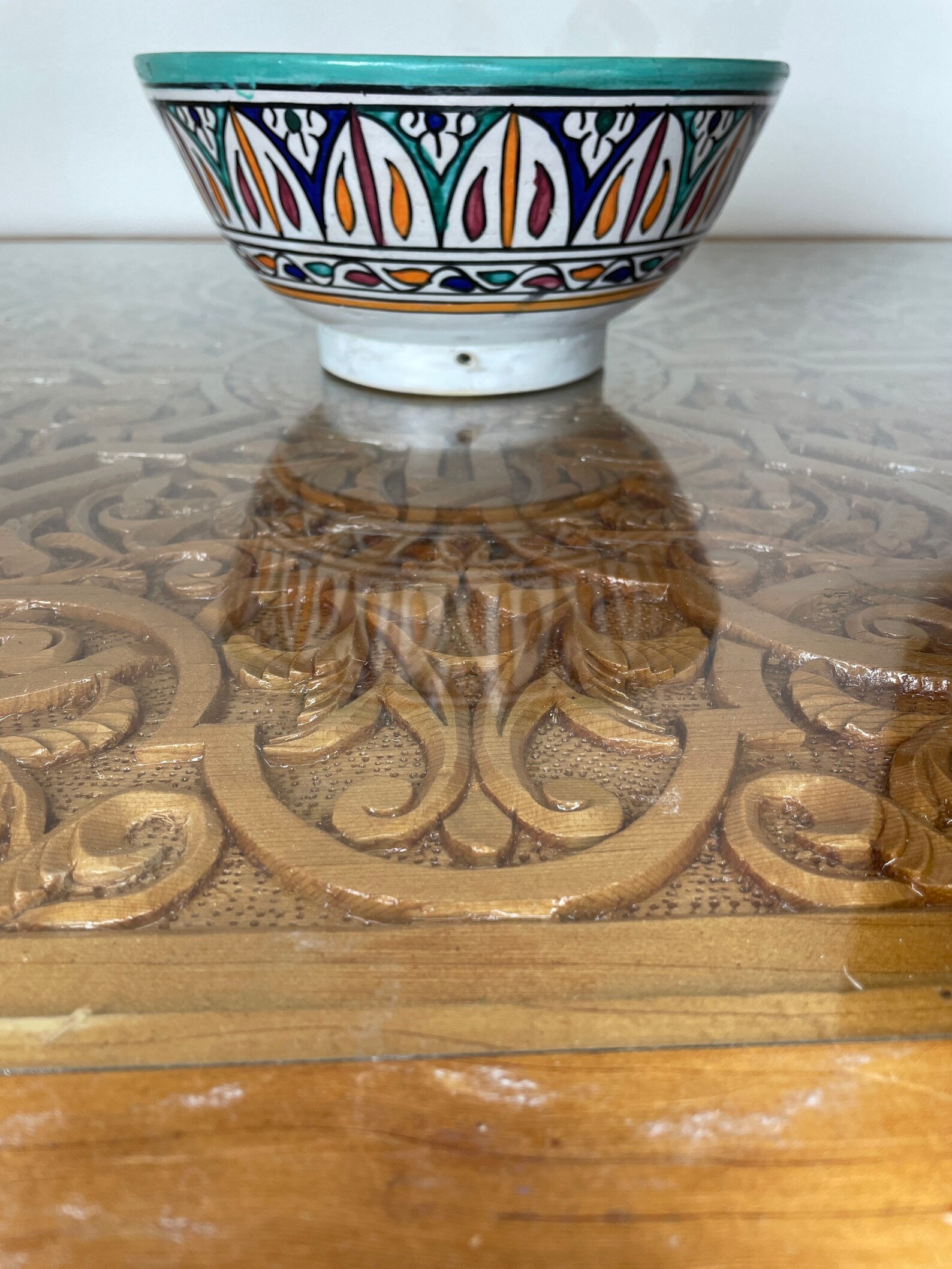 Handmade Hand Painted Moroccan Fes Fez Ceramic Bowl Plate - Etsy UK