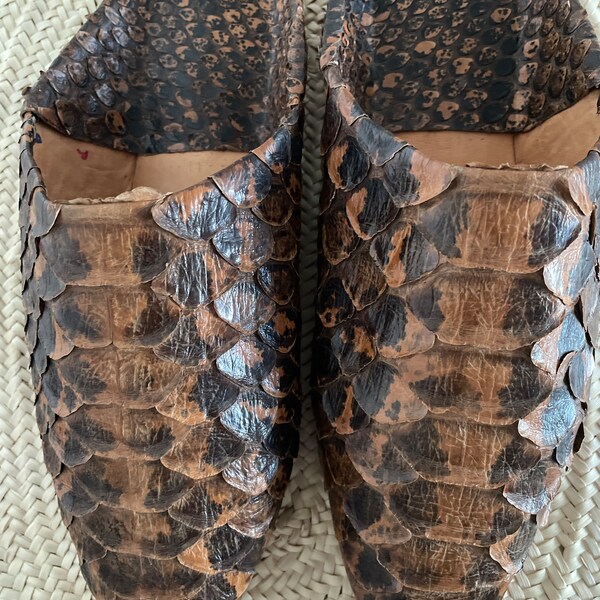 Snake Skin Boots - Etsy