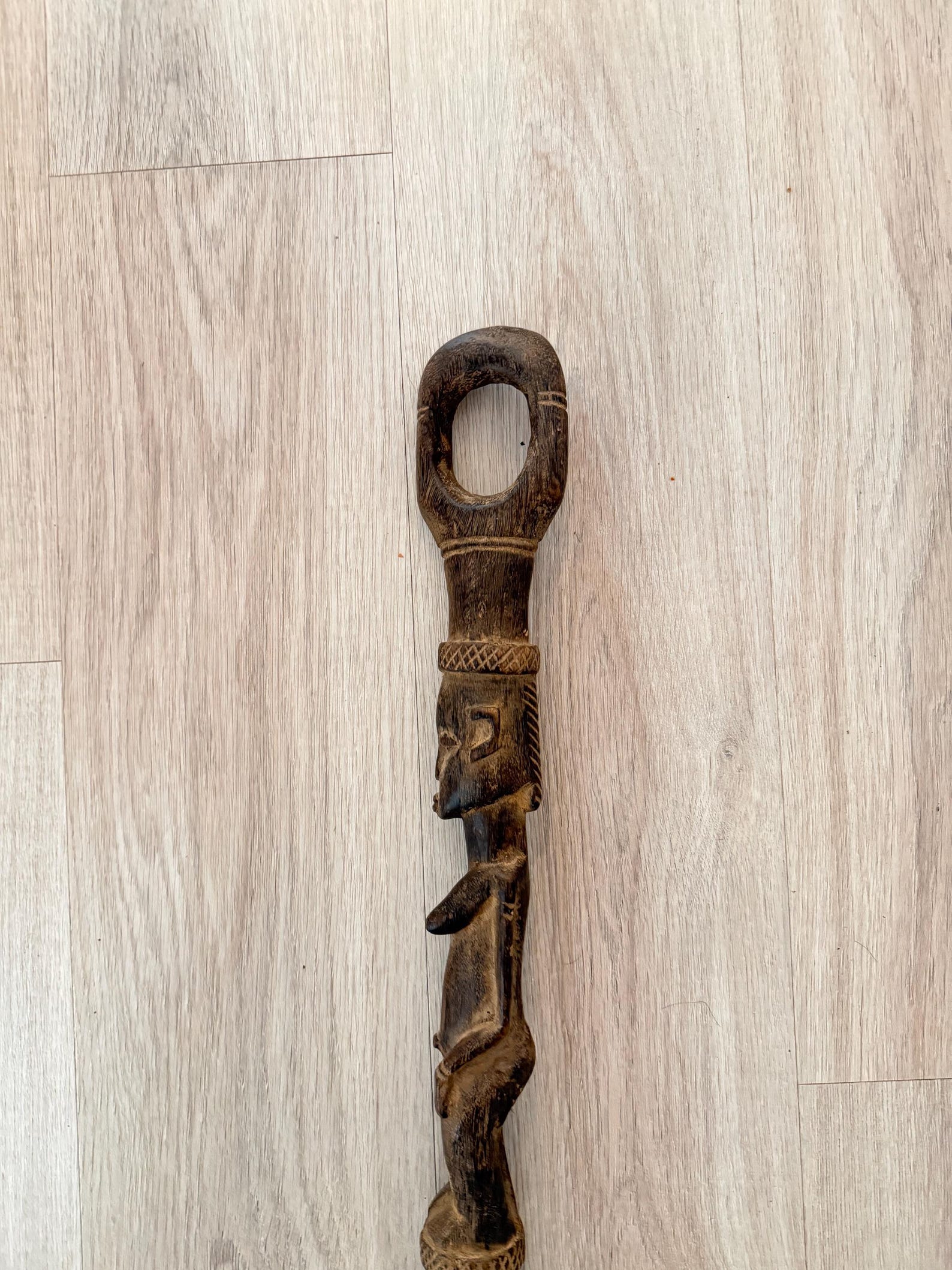 Hand-carved African Tribal Walking Sticks – Decorative Wooden Staffs ...