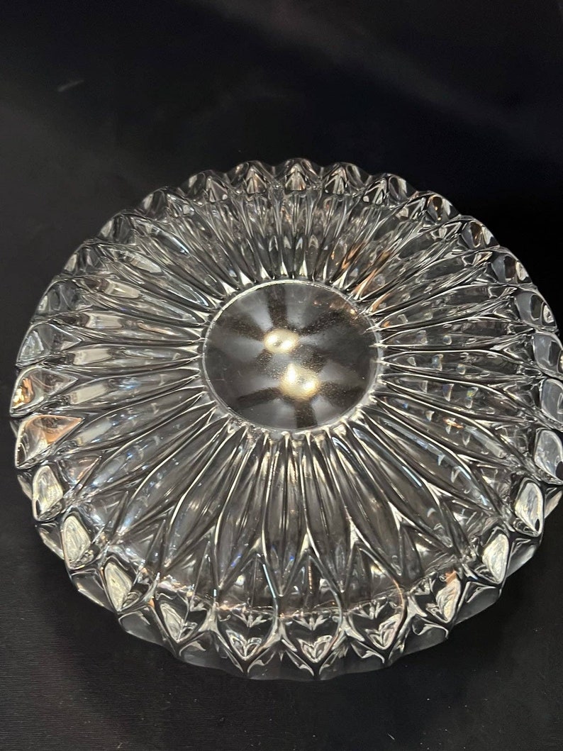 Vintage Lead Crystal Cut Glass Bowl at Carlos Snyder blog