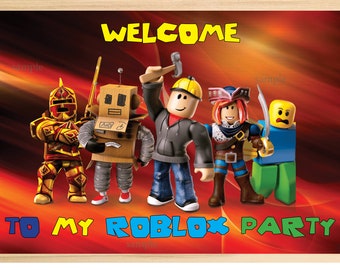 Roblox Door Sign - Etsy UK