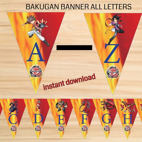 Bakugan Birthday - Etsy