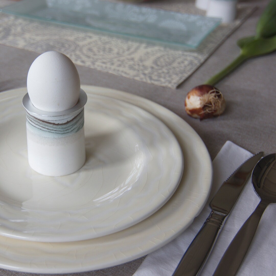 Seder Plate Decor, Set of 4 Egg Holder, Passover Plate, Jewish ...