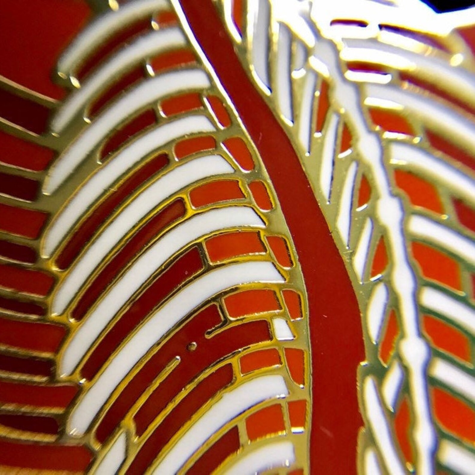 The Flayed Angel Enamel Pin Art and Anatomy Gift | Etsy