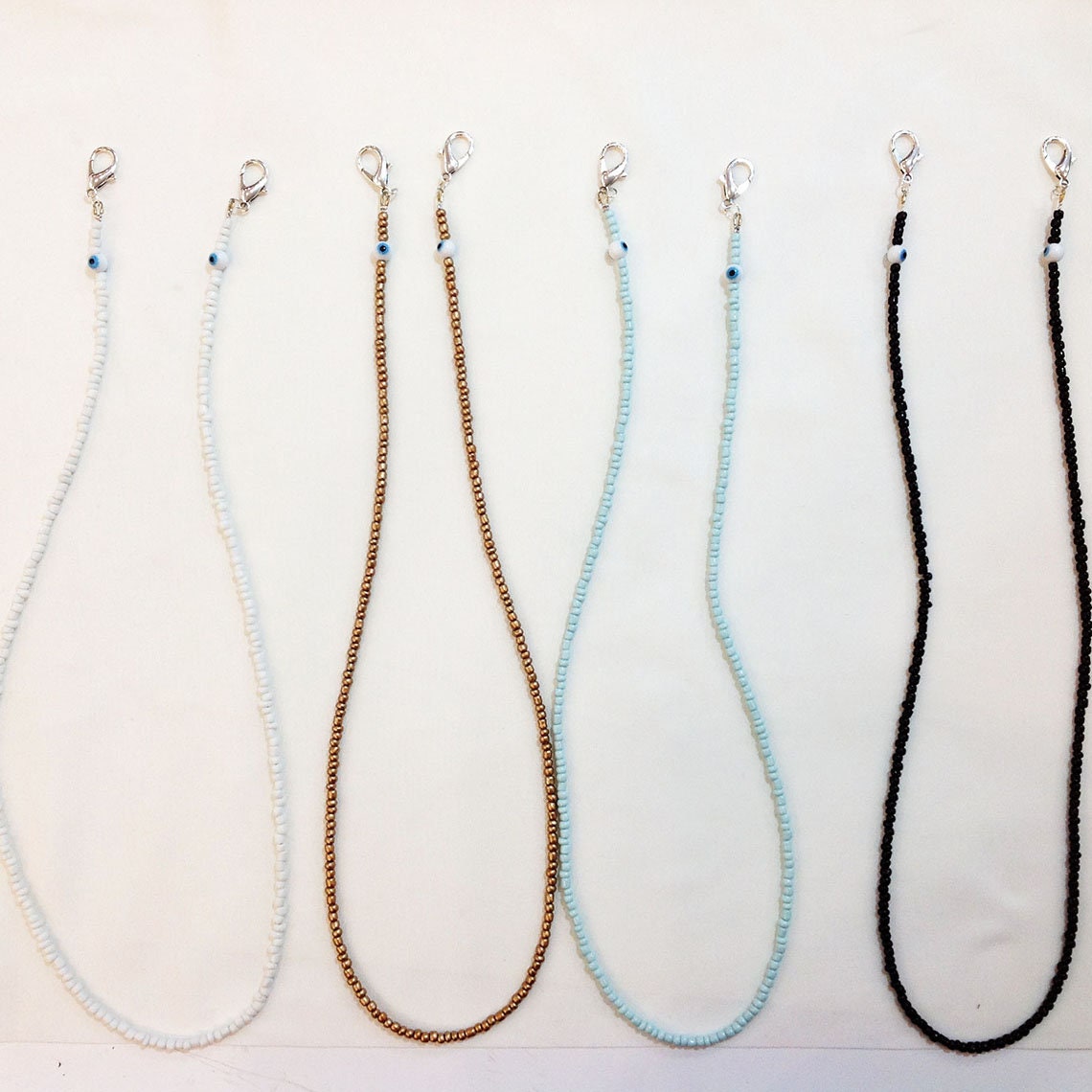 Face Mask Beaded Chain Necklace Face Mask Holder Face Mask | Etsy