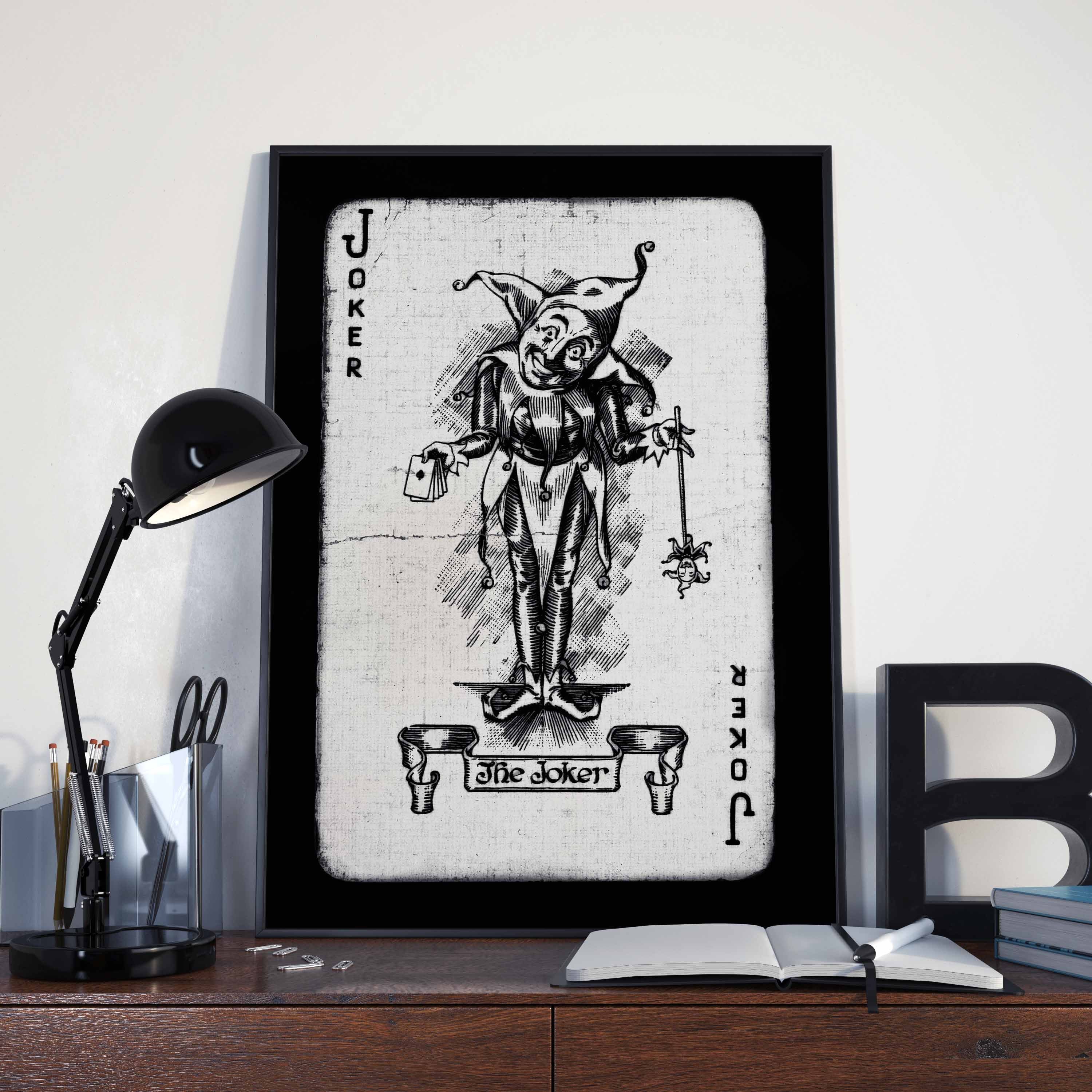 Playing Card Joker Tattoo