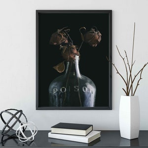 Poison Bottle Dark Art Gothic Style Gothic Home Decor - Etsy