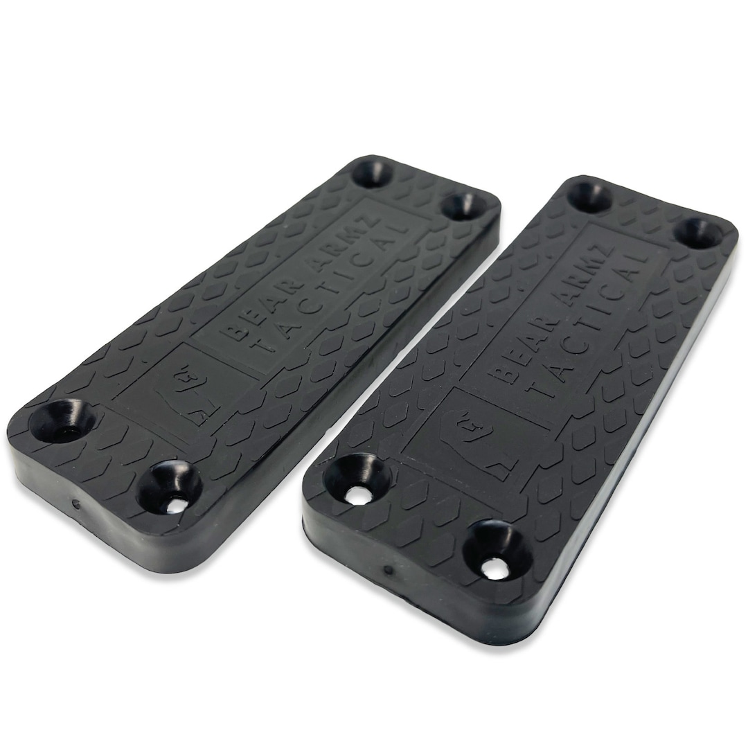 Gun Magnet Mount Vehicle and Home I Rubber Coated W/ Adhesive Backing I ...