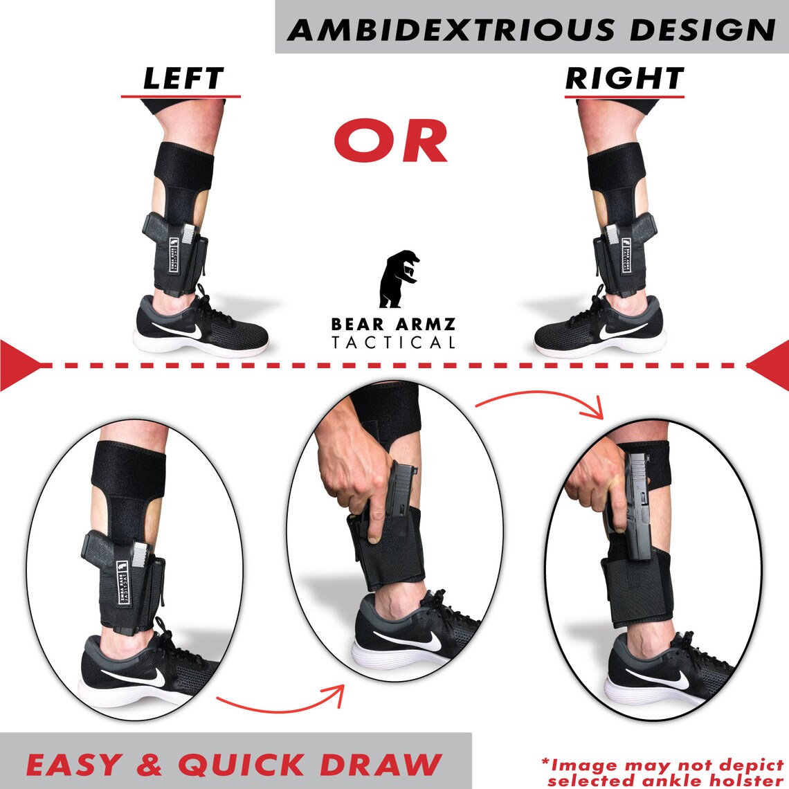 Ankle Holster for Law Enforcement Military Personal - Etsy