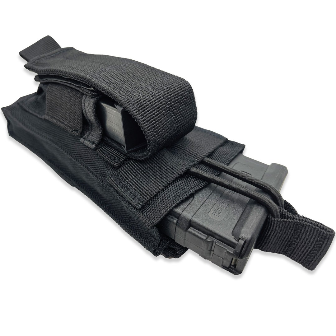 Bear Armz Tactical Rifle and Pistol Mag Pouch | Open Top Single Double ...