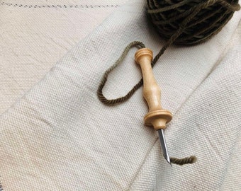 Lush Foliage-rug Hooking PATTERN on Rug Warp / Linen / Burlap - Etsy