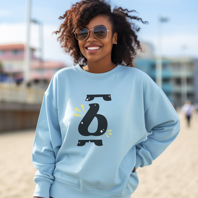 Custom Ethiopian Geez Number One 1 Amharic Sweatshirt, Number Gift for ...