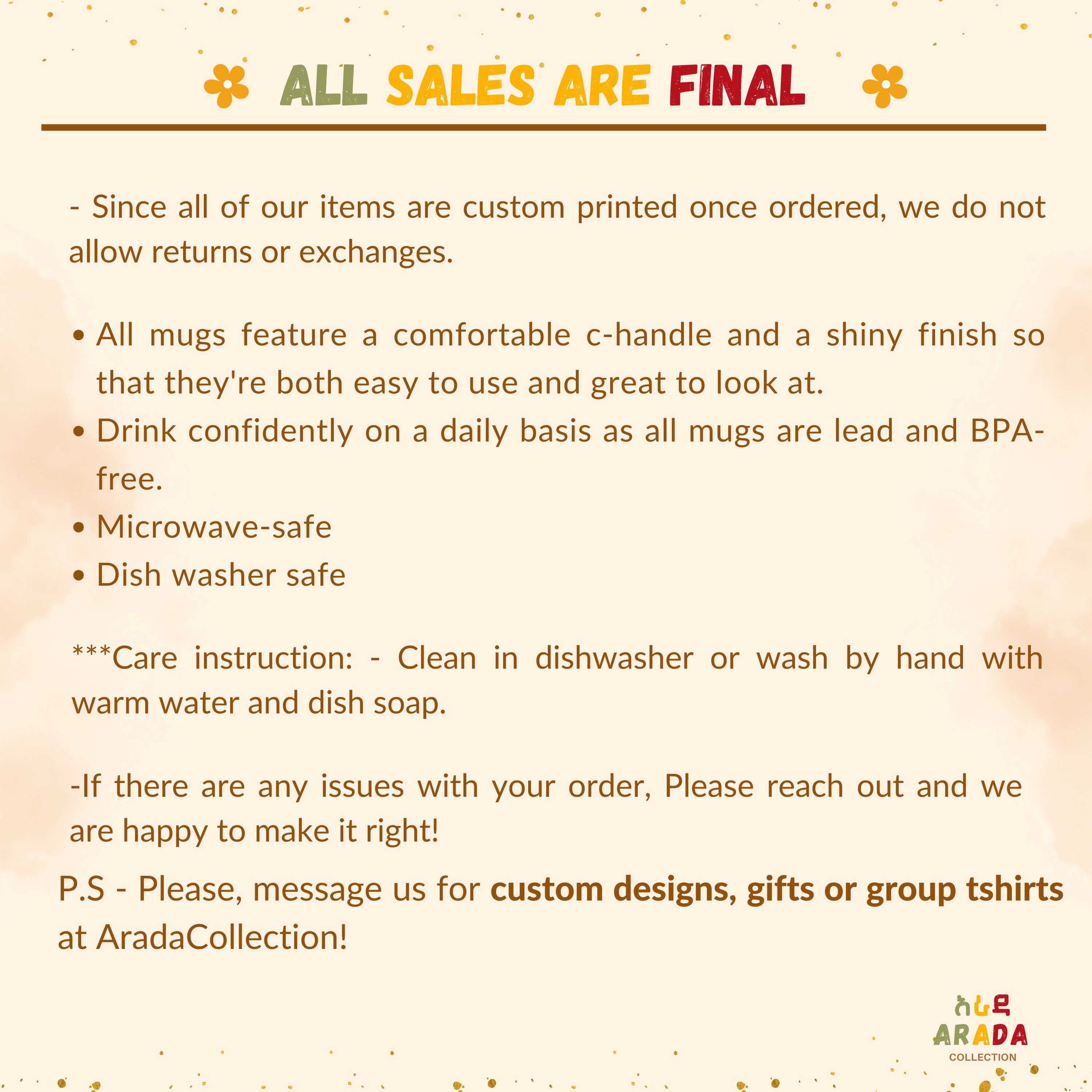 11oz Amharic Custom Habesha Photo Abat Father's Day Mug With ...