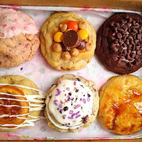 Gift Box Cookies - Etsy