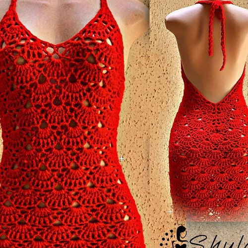 SHELLY DRESS PATTERN crochet | Etsy