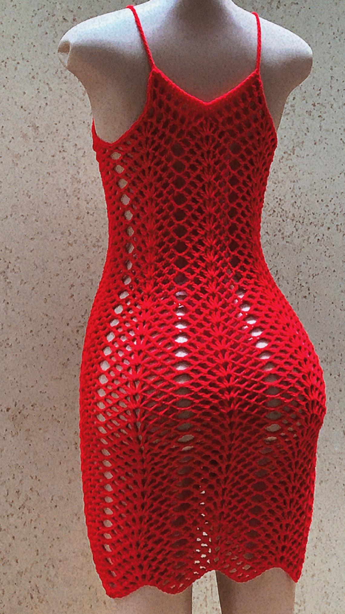 CROCHET LACE DRESS Pdf Pattern | Etsy