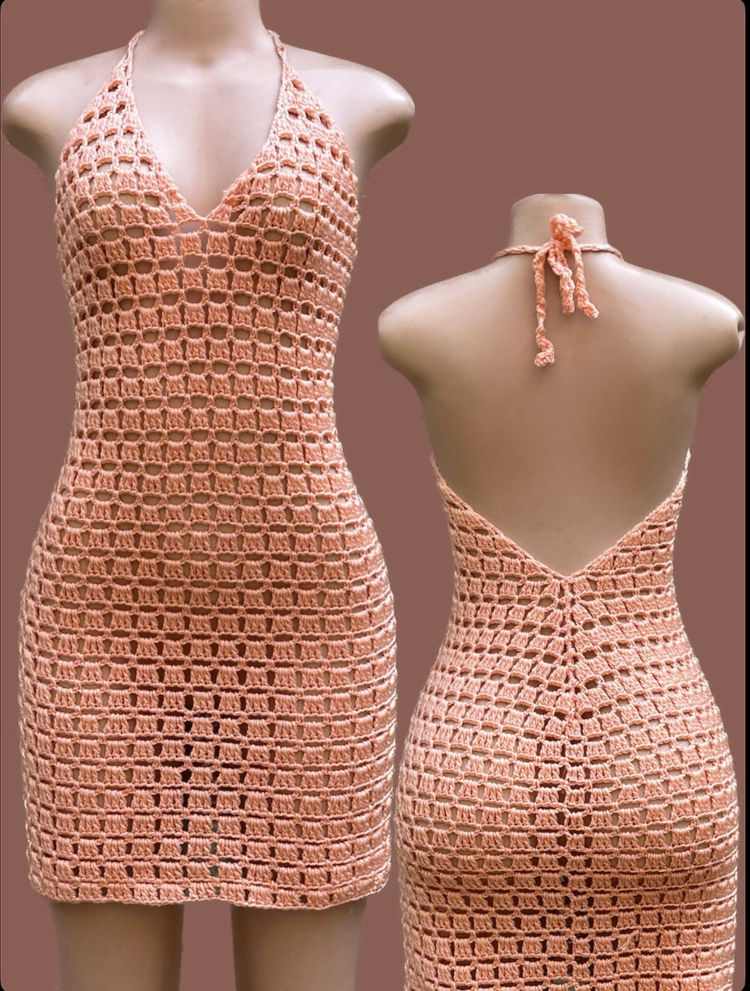 Zella Crochet Dress - Etsy