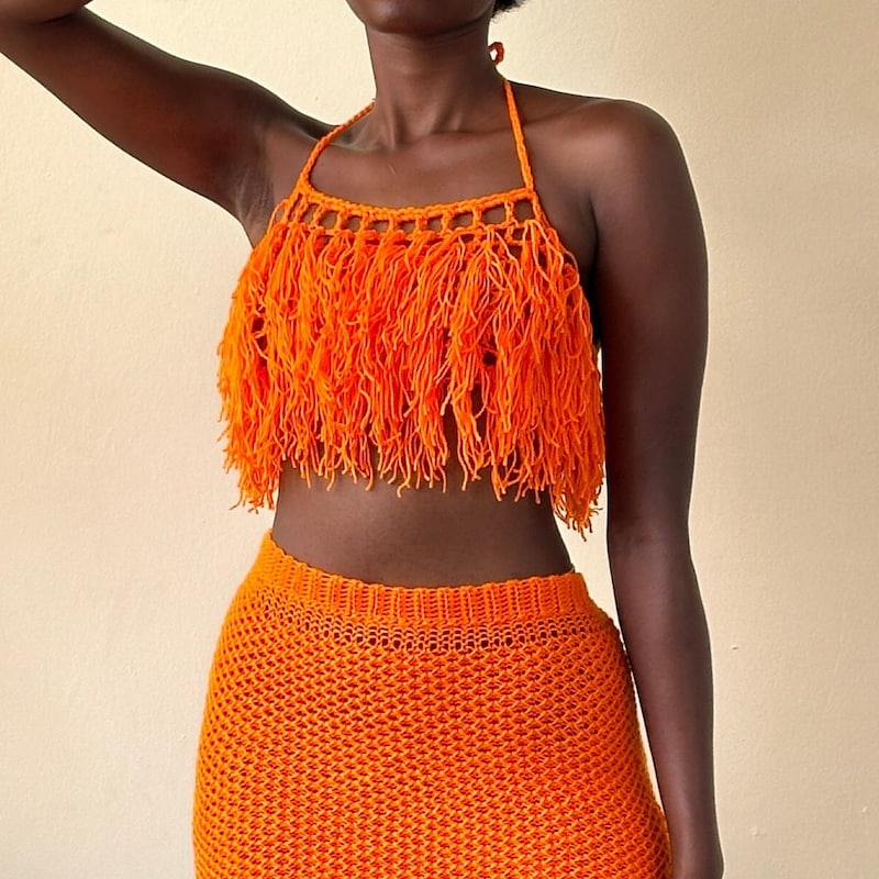 2 Piece Crochet Set - Etsy