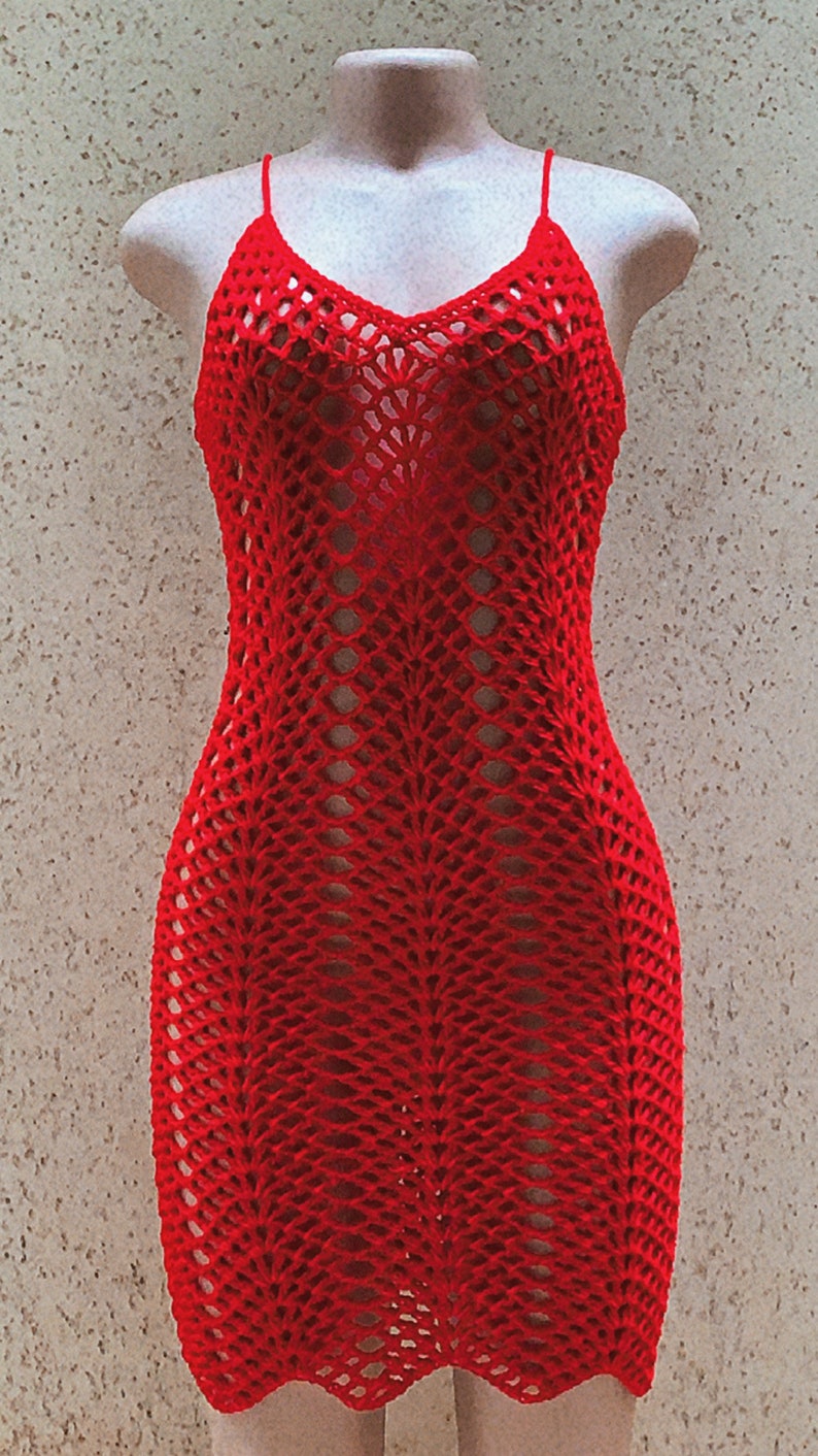 CROCHET LACE DRESS Pdf Pattern | Etsy