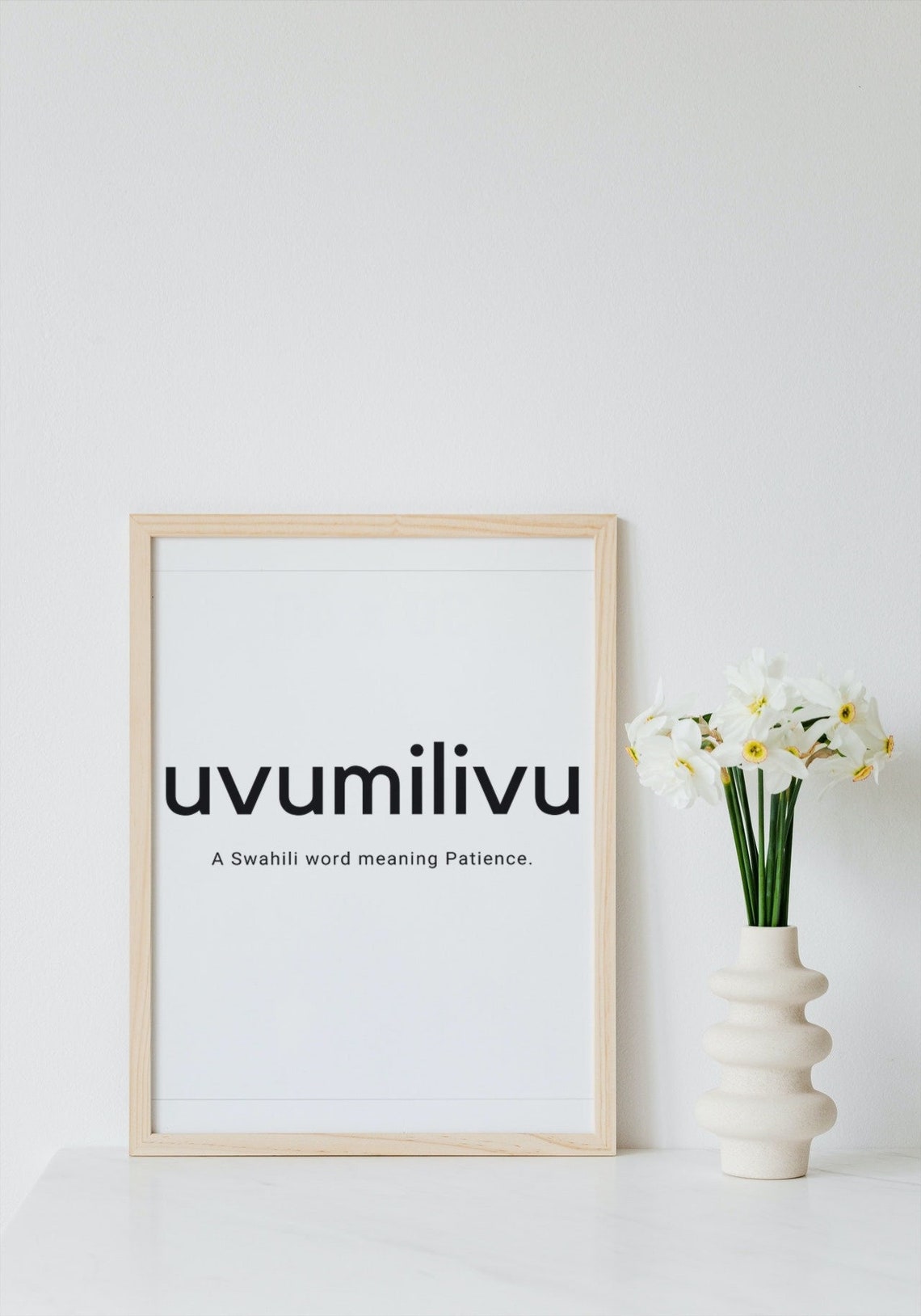 Patience Print-swahili Print-christian Print-african Print-patience ...